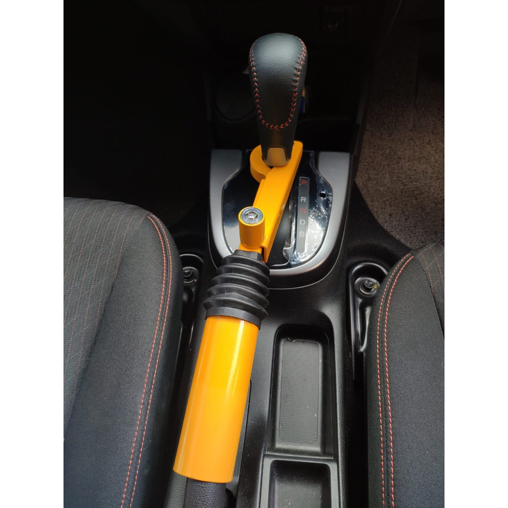 Car Gear Shift Handbrake Security Lock Anti-theft Brake Hand Brake ...