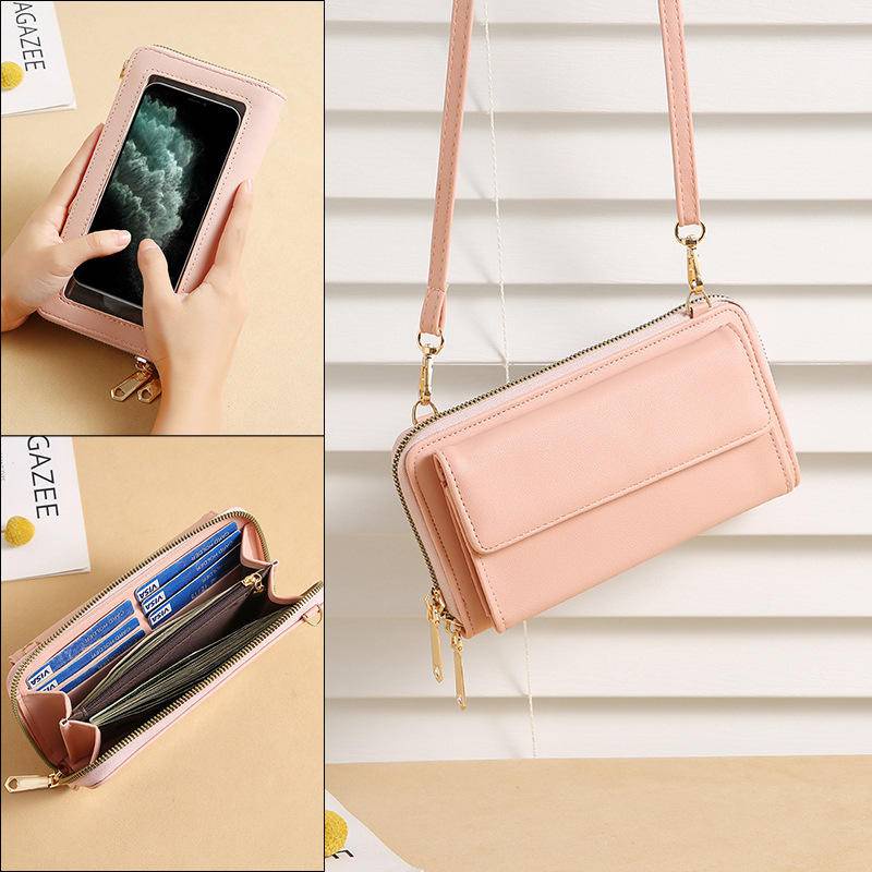 Touch Screen Mobile Phone Bag Multi-function Women's Bag with ...