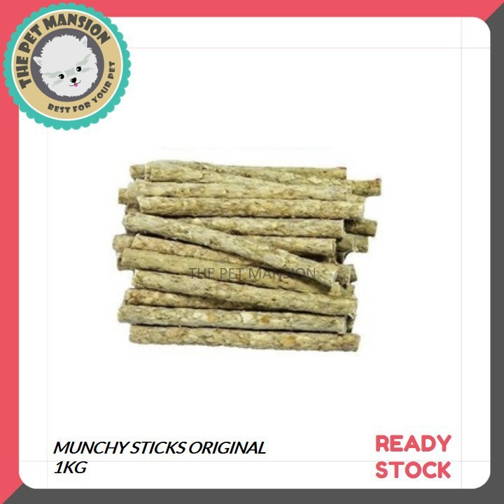 Dog Rawhide Munchy Sticks & Flats (1kg) | Shopee Malaysia