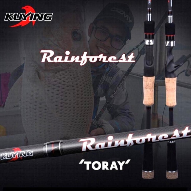 KUYING RAINFOREST CASTING BC FISHING ROD | Shopee Malaysia