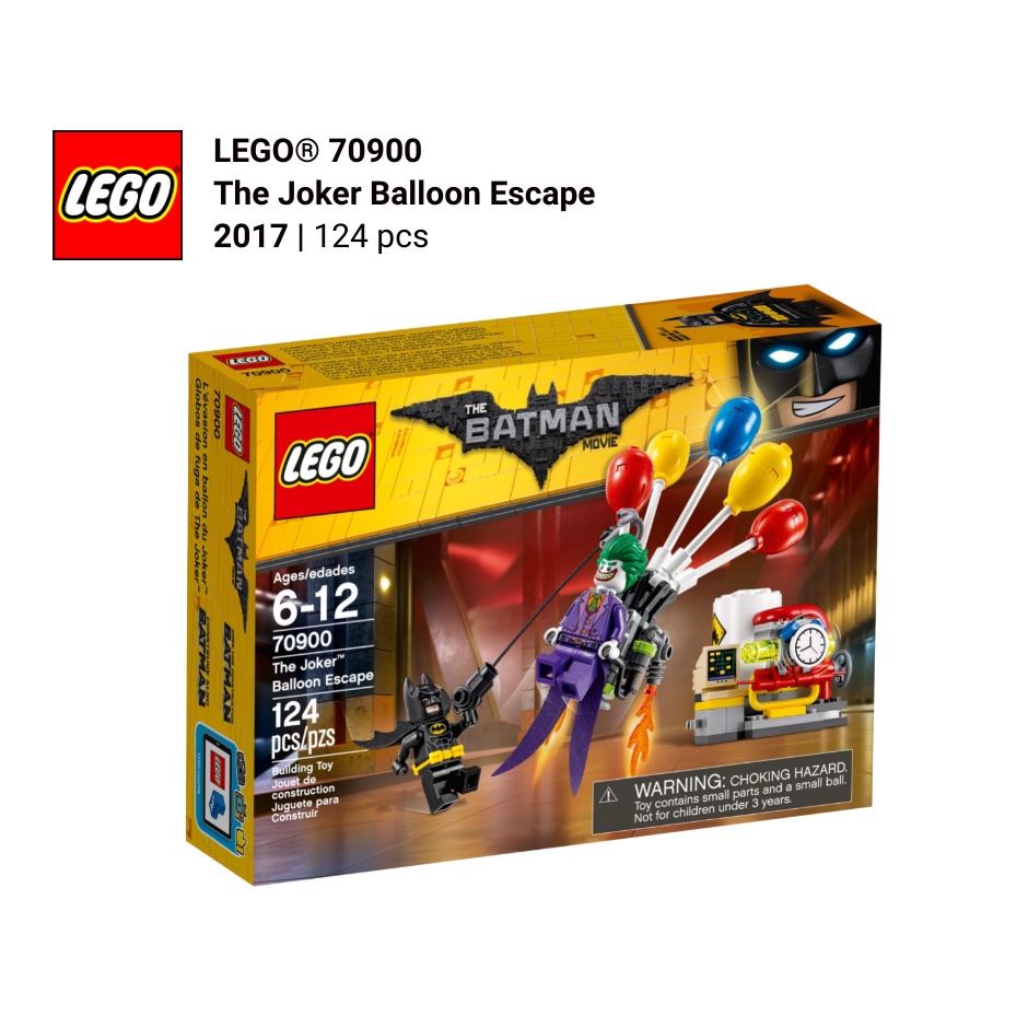 LEGO 70900 The Joker Balloon Escape | Shopee Malaysia