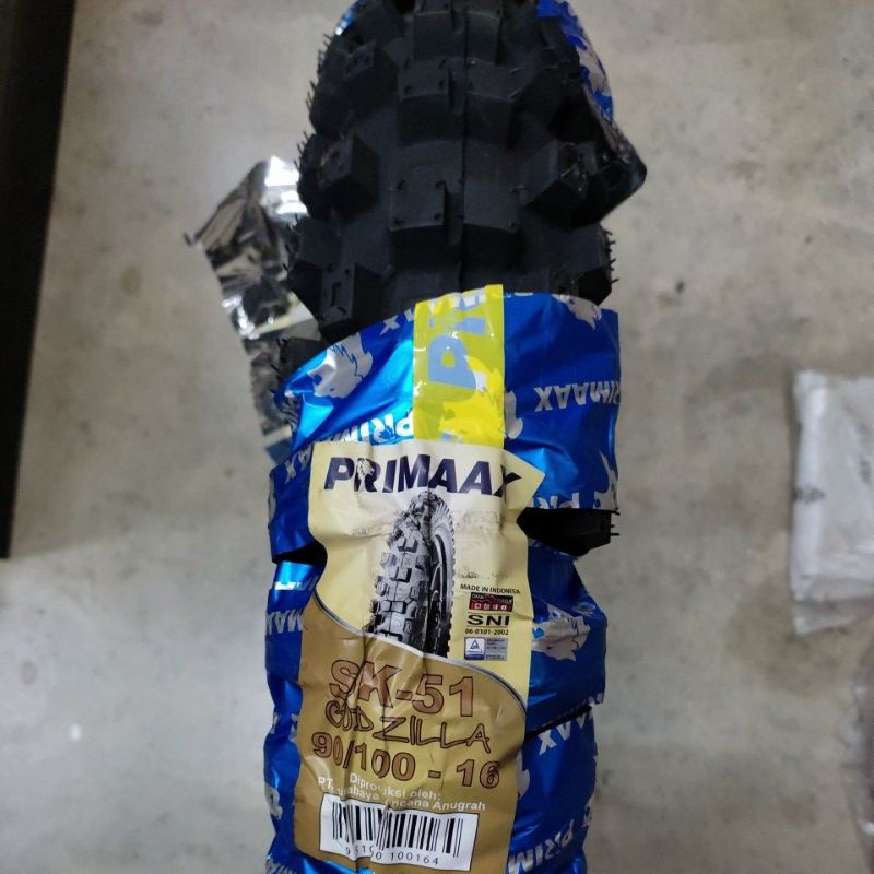 HSMOTORPART Tyre Primaax Croczilla / Godzilla Sk53 / Sk51 90/100-16 ...