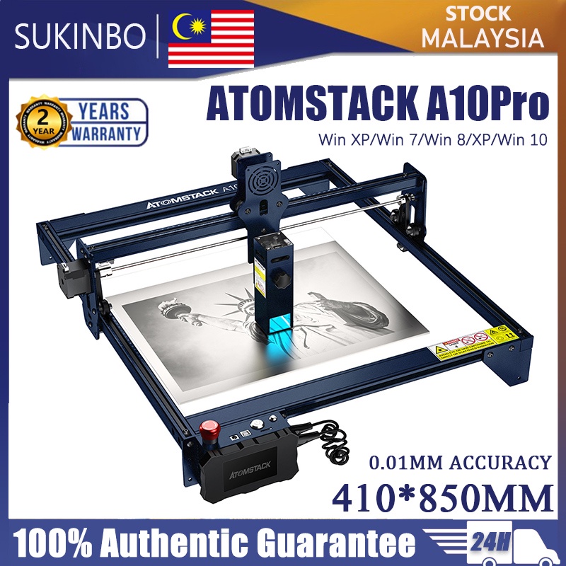 ATOMSTACK A10 Pro Laser Engraver 50W Offline Engraving Cutting Machine ...