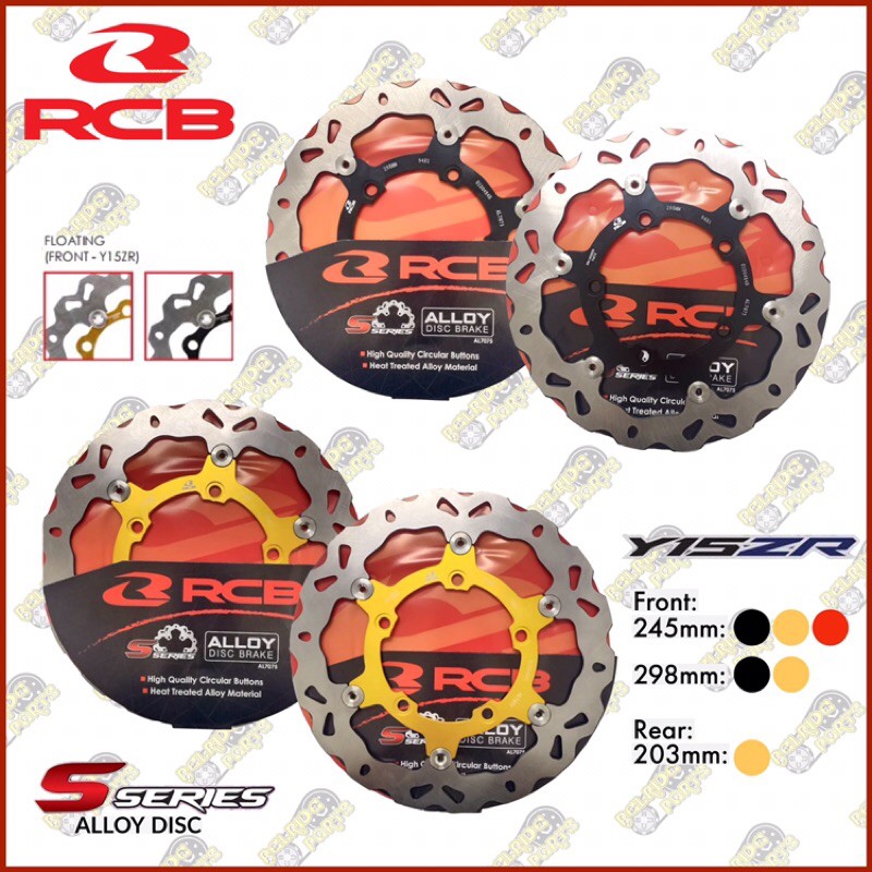 Y15zr Y15 Floating Disc RCB 203mm / 245mm / 298mm S-Series | Shopee ...