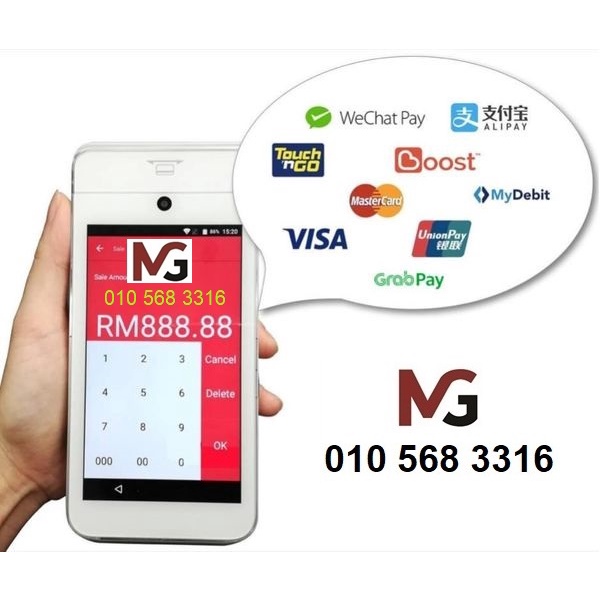 Credit Card Terminal Merchant Machine (WIRELESS) | Shopee Malaysia