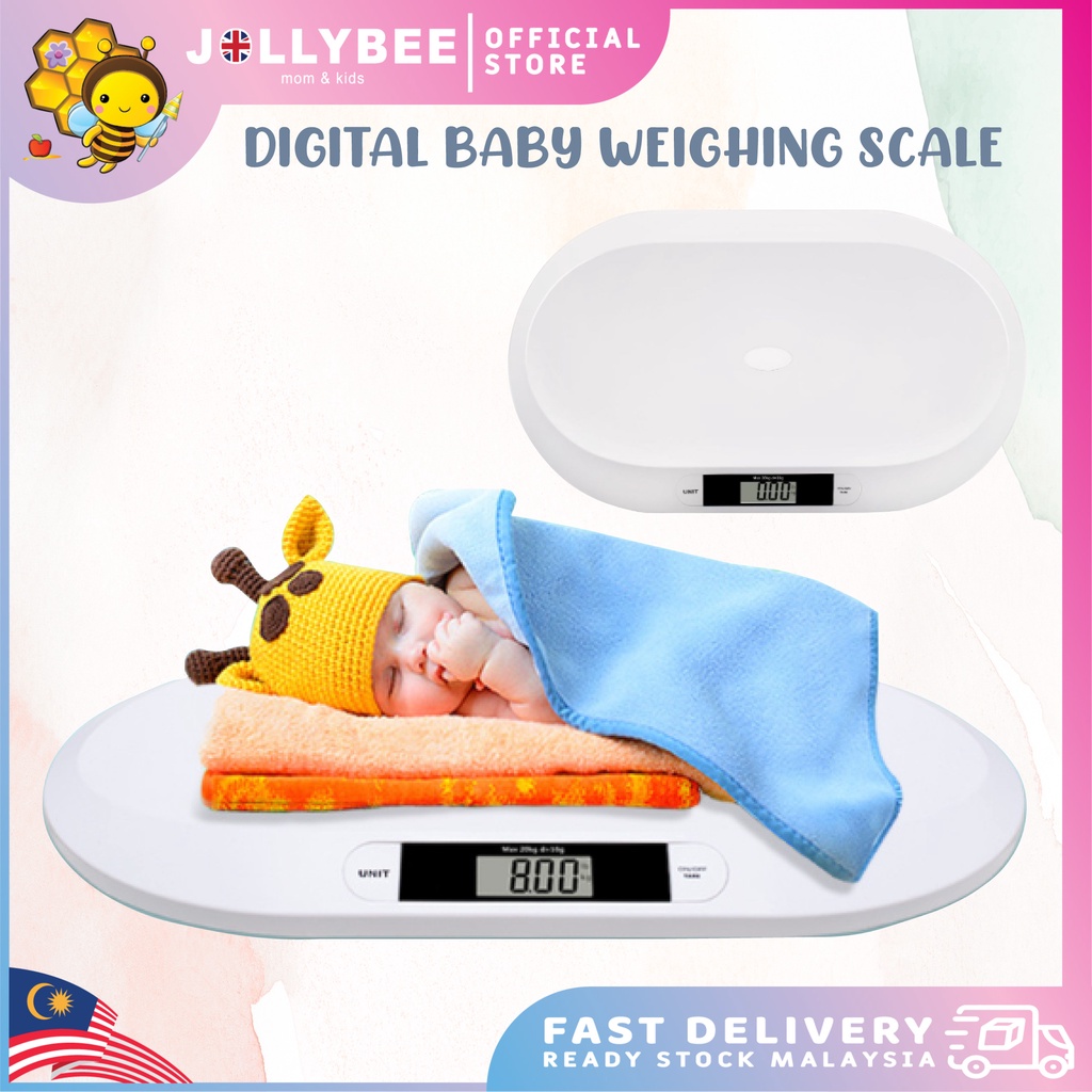 Jollybee Digital Baby Weighing Scale Smart Electronic Weight Scale ...