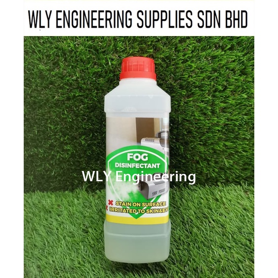 CLEEN Fog Disinfectant Solution 1 Liter 99.9% for Fogging Machine ...