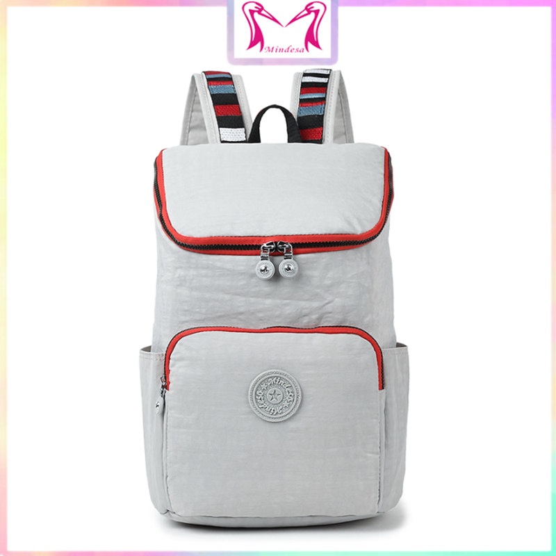 Mindesa New Design Backpack Large Capacity Zipper Flap Bag Adjustable ...