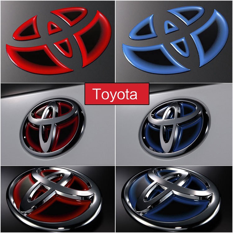 Car Sticker Steering Wheel Tail Logo Decal Cover Front Rear Emblem ...