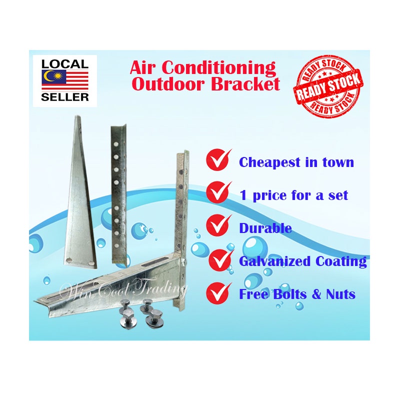 Air Conditioner Bracket for 4HP - 5HP/ Aircond braket Aircond Bracket ...