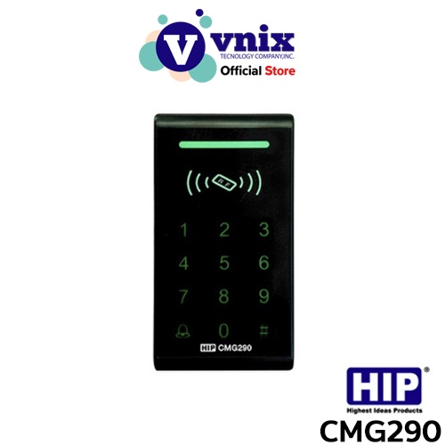 HIP Model CMG290 Card Machine Opener With Key (RFID Card) Access Control by Vnix Group | Shopee ...