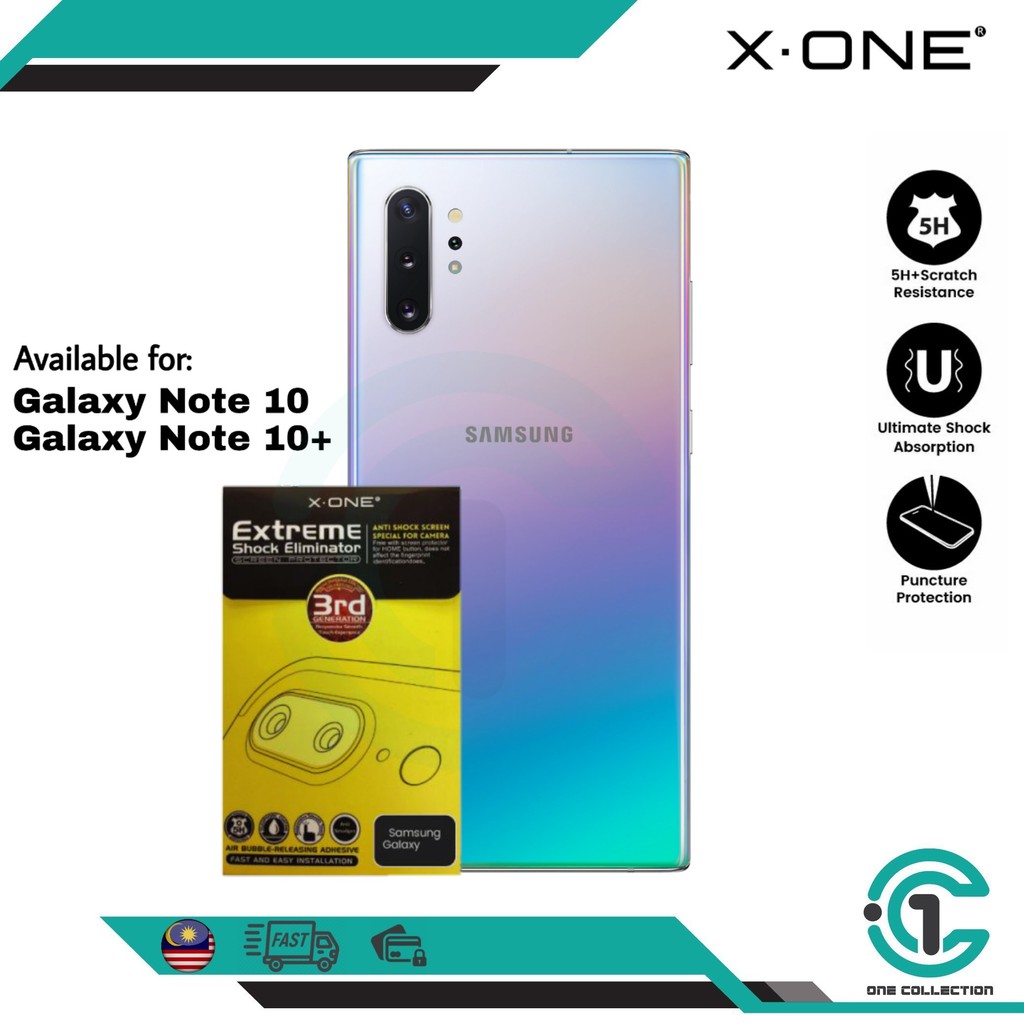 X-One Galaxy Note 10 / Note 10+ Camera Lens Protector | Shopee Malaysia