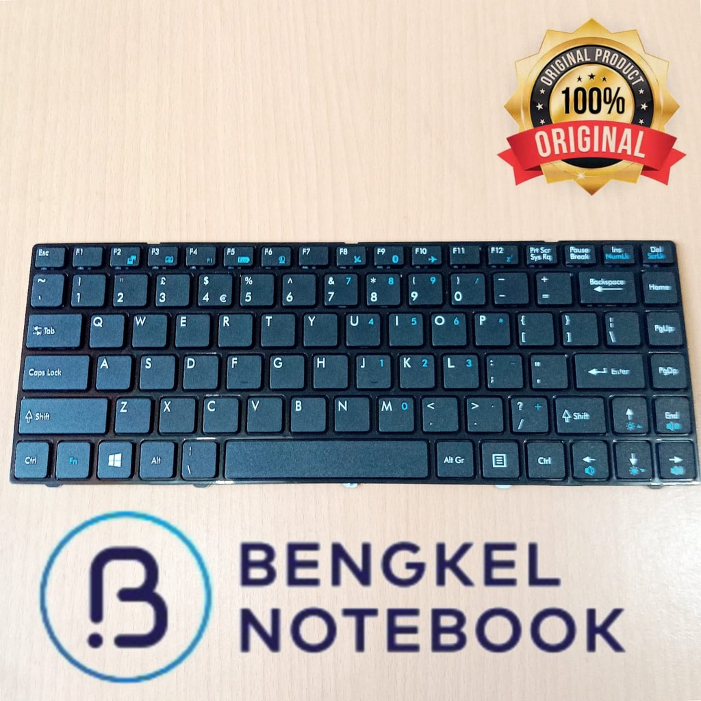MSI CR400 EX460 X320 X340 X400 X410 U200 US TECLADO Keyboard | Shopee ...