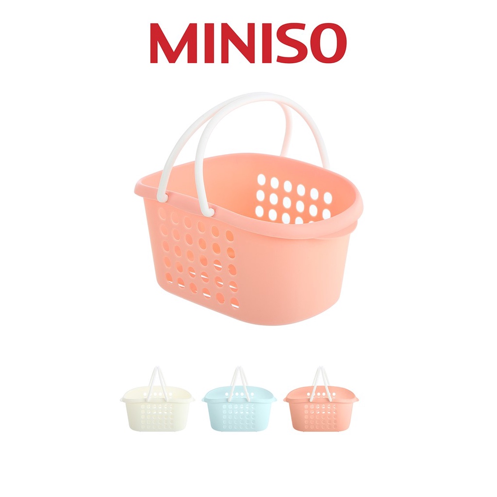 MINISO Bath Basket ( Various Colour ) | Shopee Malaysia