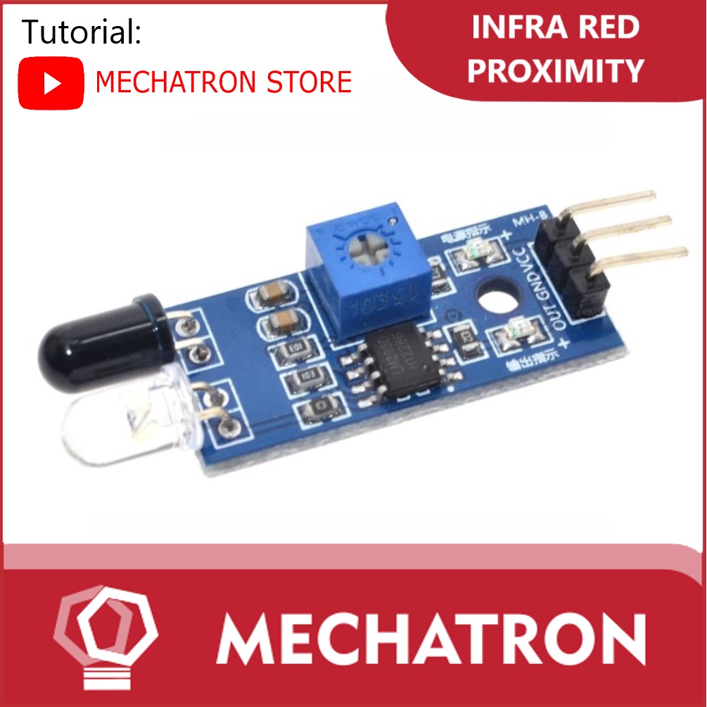 INFRARED OBSTACLE AVOIDANCE SENSOR MODULE IR PROXIMITY DISTANCE SENSOR ...