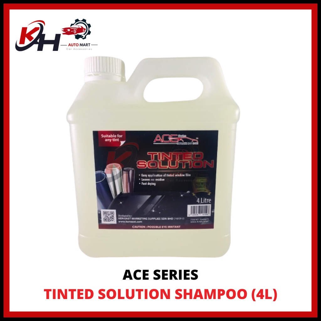 ( 4 LITERS ) ACE SERIES TINTED FILM SOLUTION SHAMPOO MADE IN MALAYSIA ...