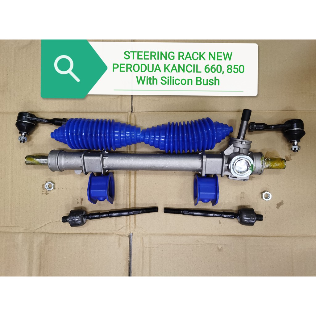 STEERING RACK PERODUA KANCIL 660,850 NEW SET RUBBER & SILICON BUSH ...