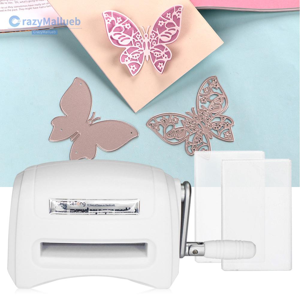 Crazymallueb Embossing Plate PC DIY Scrapbooking Die-Cut Machine Die ...