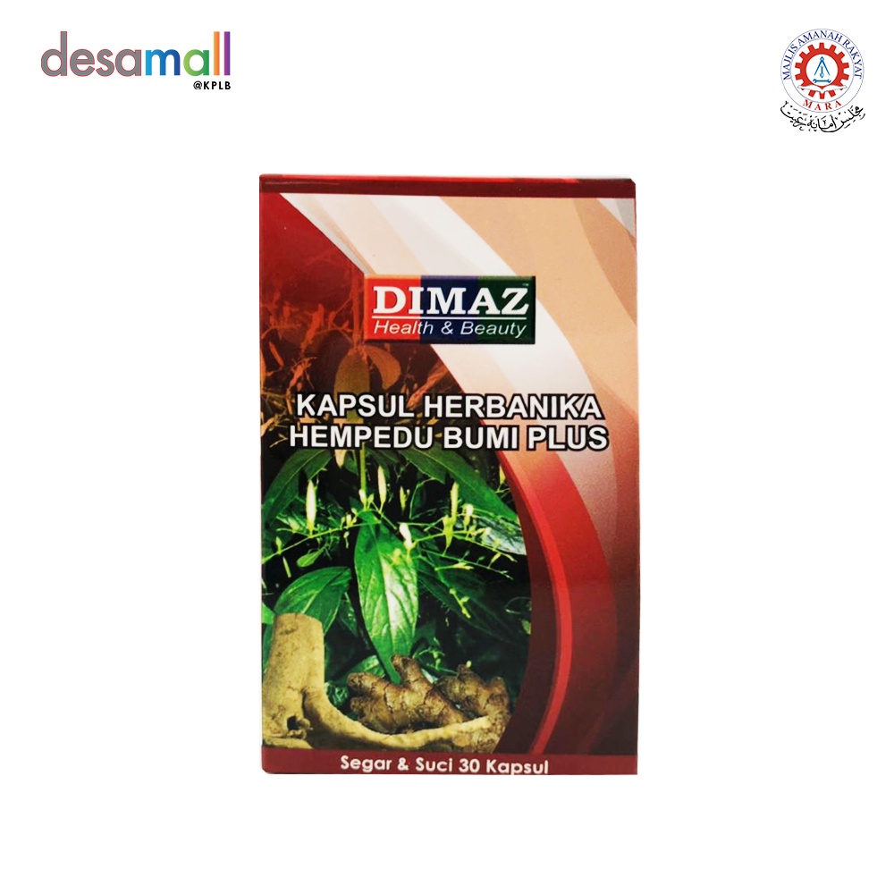 DIMAZ Kapsul Herbanika Hempedu Bumi Plus | Shopee Malaysia