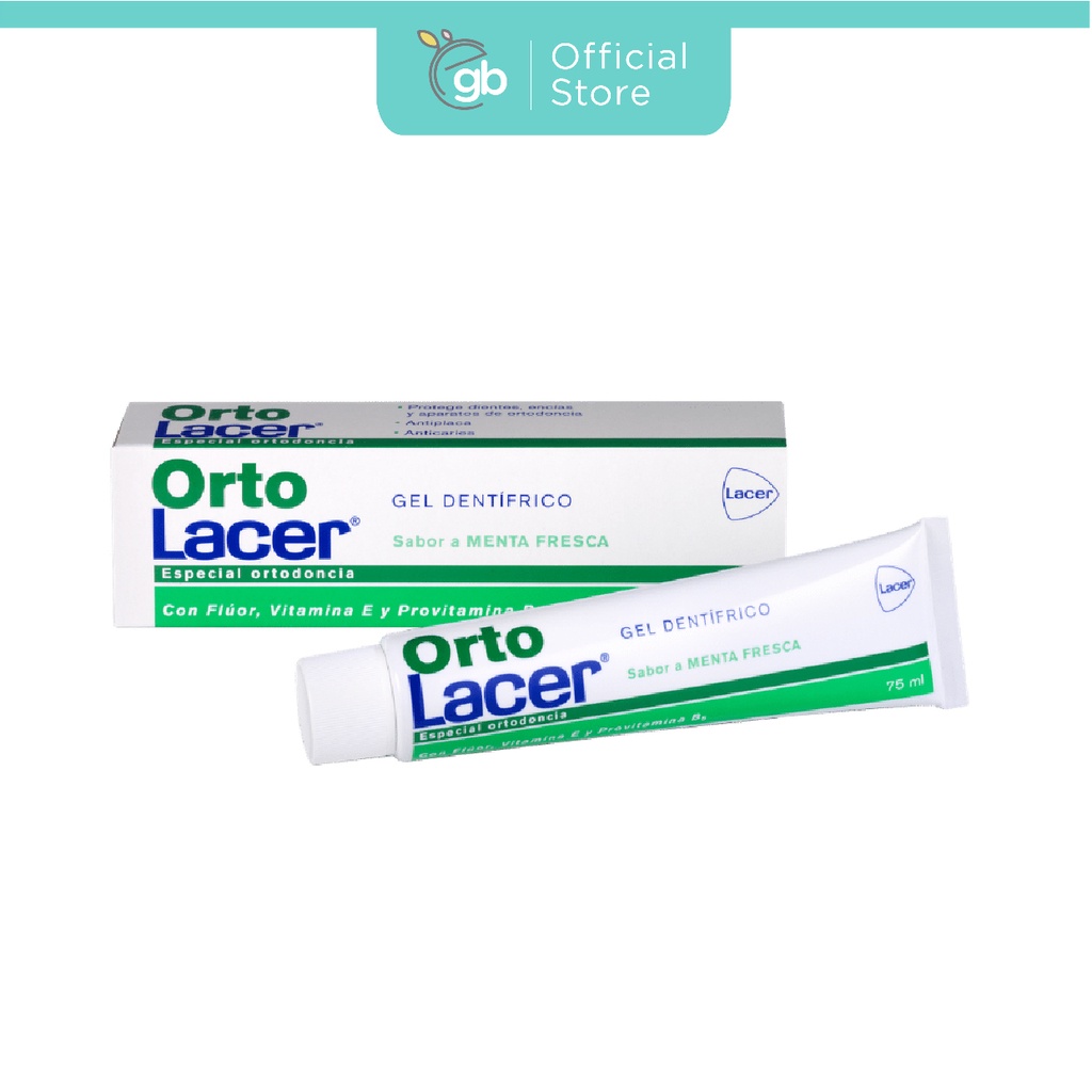 Lacer OrtoLacer Toothpaste (75ml) | Shopee Malaysia