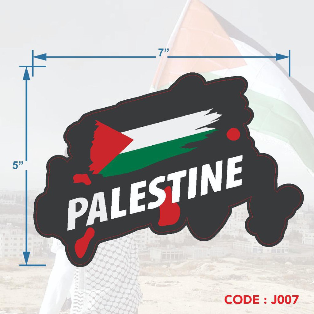 STICKER PALESTINE 🇵🇸 /FREE PALESTINE 🇵🇸 / STICKER KERETA/ CAR STICKER ...