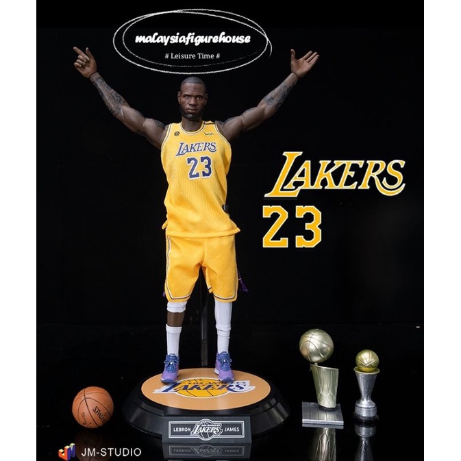 🔥BIG OFFER🔥36CM NBA SUPERSTAR BASKETBALL LAKER 23 LEBRON JAMES FIGURE ...
