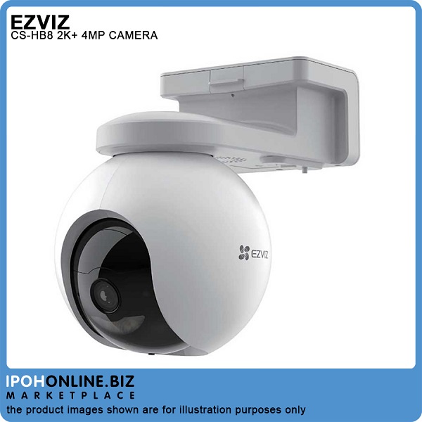 EZVIZ HB8 2K+ 4MP Battery-Powered PT Camera CS-HB8-R100-2C4WDL | Shopee ...