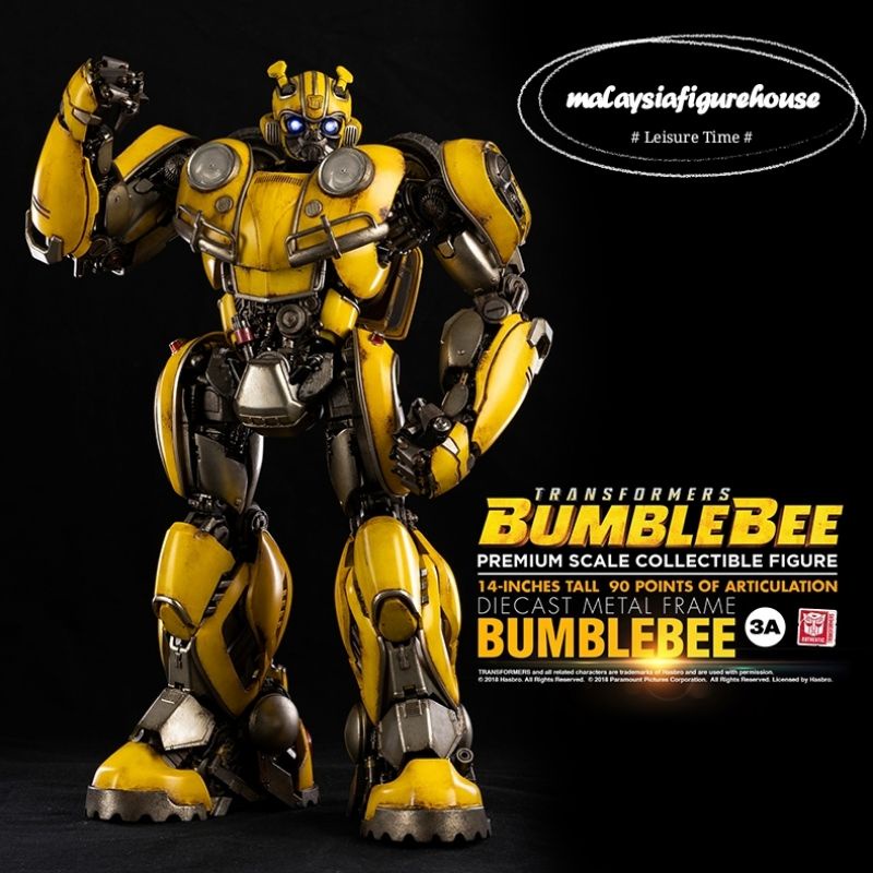 🔥BIG OFFER🔥36CM ORI THREEZERO TOYS 3A TRANSFORMER BUMBLEBEE PREMIUM ...