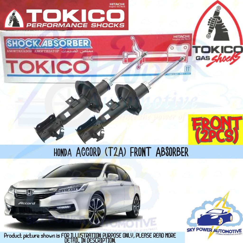 HONDA ACCORD (T2A) TOKICO (TKC) SHOCK ABSORBER (FRONT 2PCS) | Shopee ...