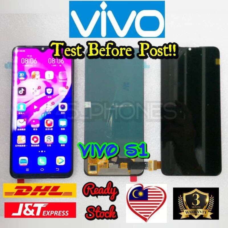 [READY STOCK] (New TFT //OLED) VIVO S1/S1 Pro LCD with touch Digitizer ...