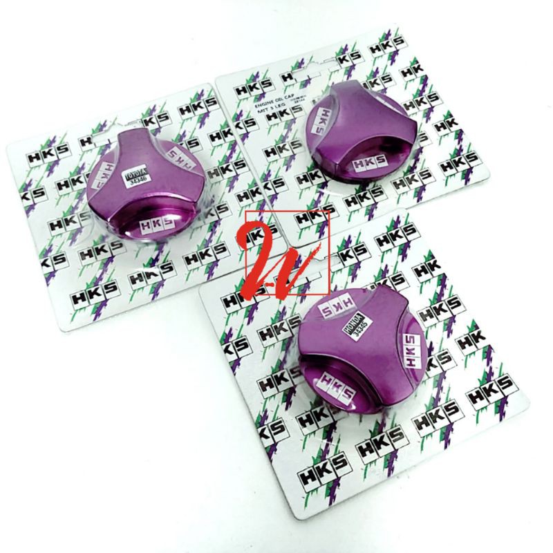 HKS Engine Oil Cap Purple Colour for Toyota / Mitsubishi Proton / Honda ...