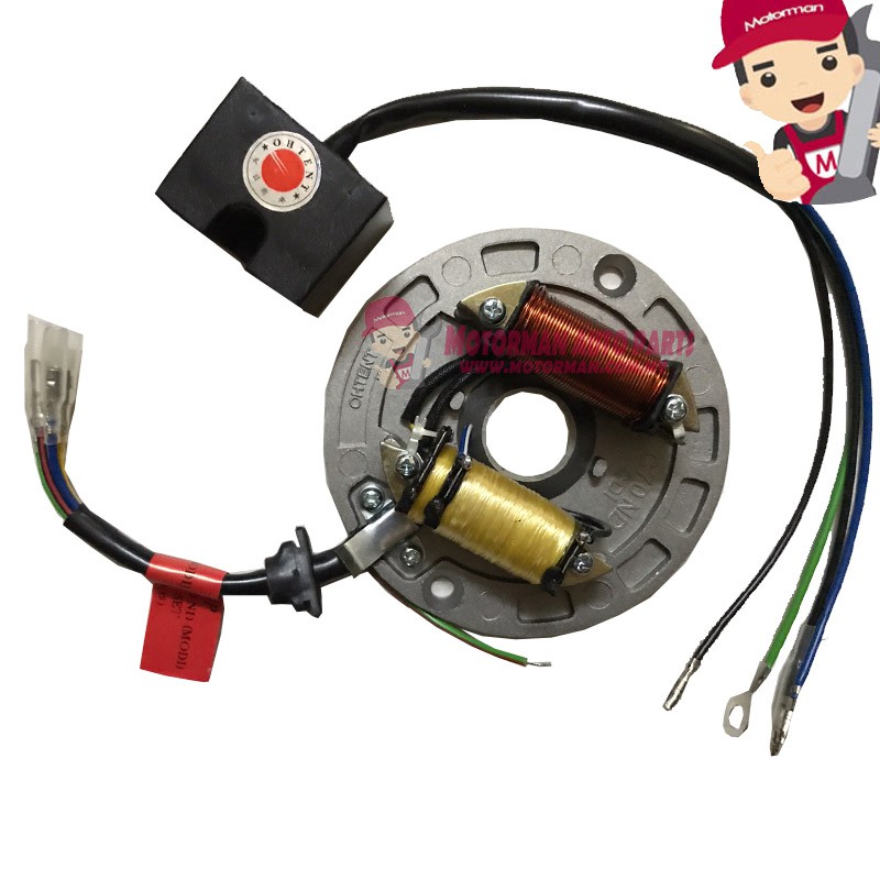 CDI ASSEMBLY SET HONDA C70 ND MODI MOTORMAN | Shopee Malaysia