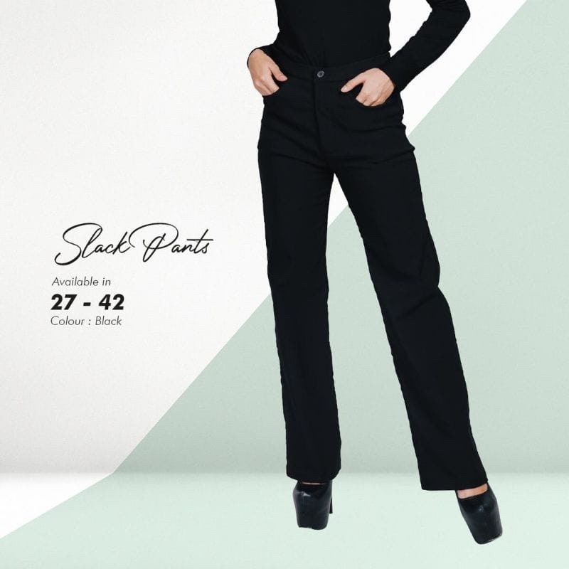 (27-42) Rasa Sayang Straight Cut Ladies Slack / Straight Cut Slack ...