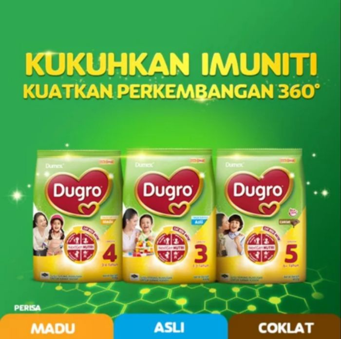 DUGRO 850GRAM X 3 PACKS STEP 3 STEP 4 STEP 5 (ORIGINAL/HONEY/CHOCOLATE ...