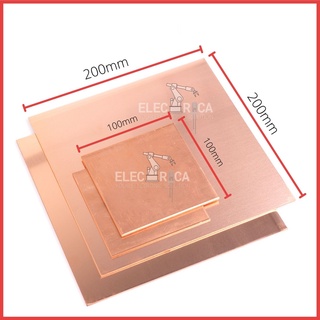 99.9% Pure Solid Copper Tembaga Plate / Brass Copper DIY Handmade ...