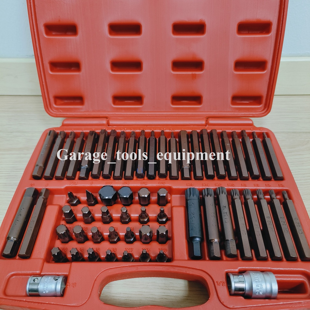 SB Tools 42 Pcs | 60 Pcs Power Bit Set Hex Bit | Spline Bit | Torx Bit ...
