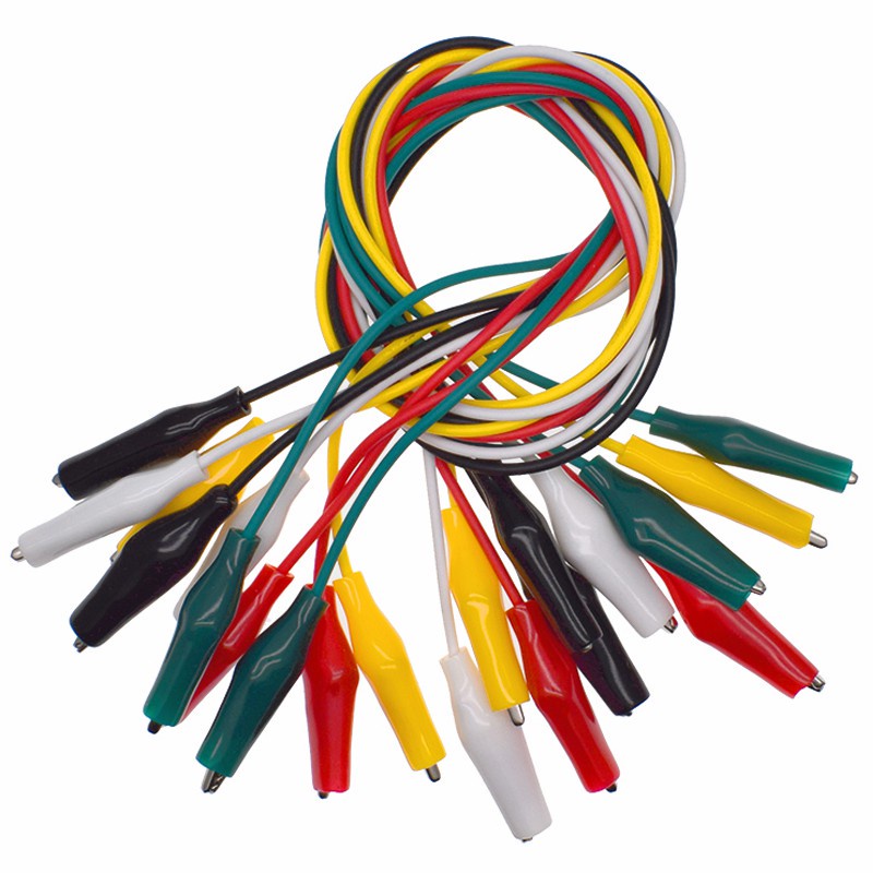 10pcs Diy Electric Alligator Test Clips/Double Tip Crocodile Clips ...