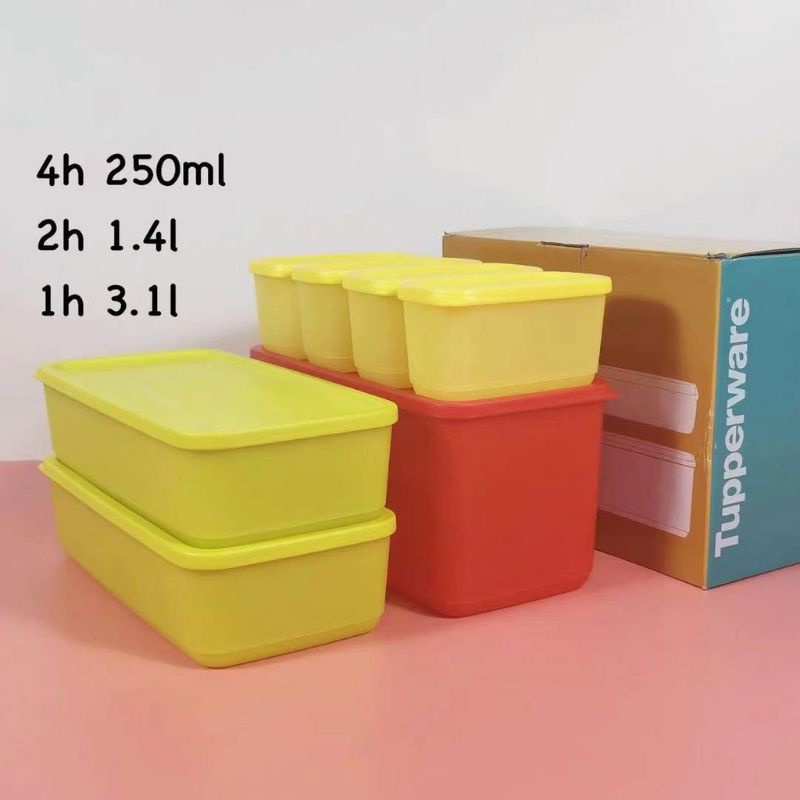 Set of 7 tupperware cooler storage boxes | Shopee Malaysia