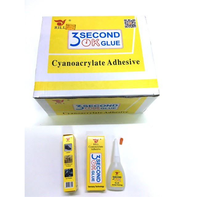 Rill 3 Second OK Super Glue / 3 Second Glue / Gam 3 saat / Gam 3 second ...