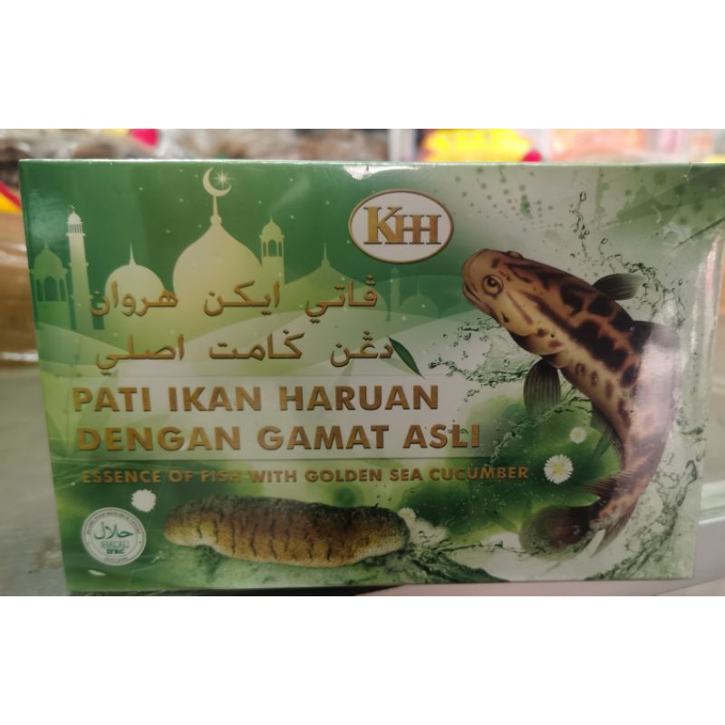 Pati ikan haruan dengan gamat 6×70ml | Shopee Malaysia