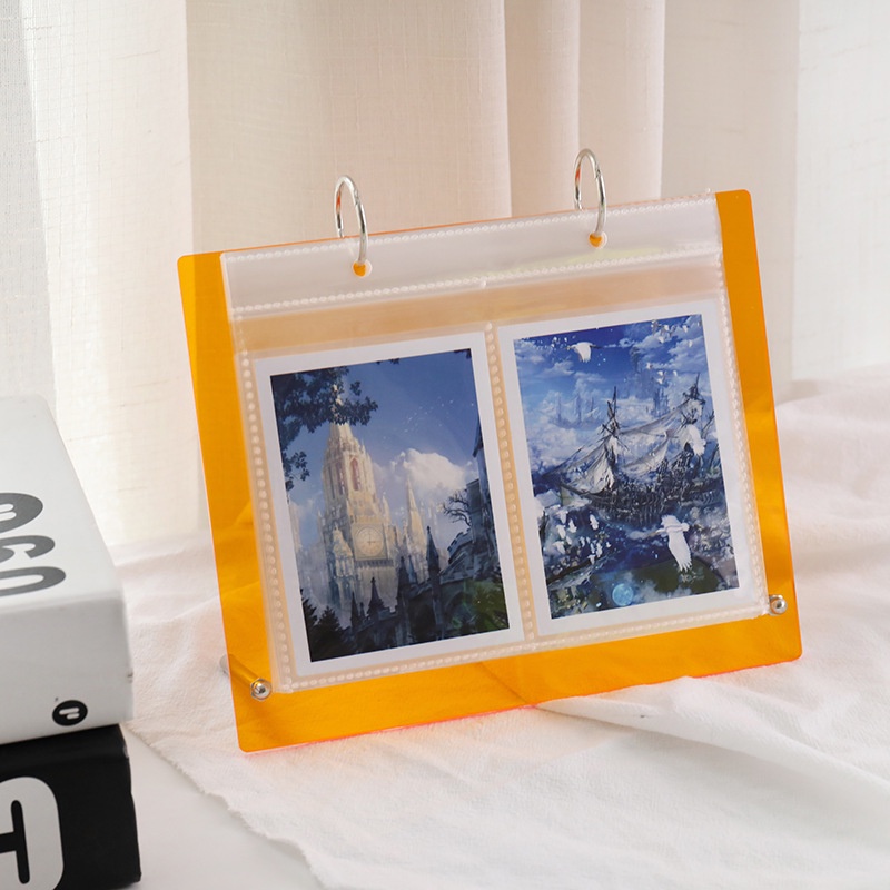 (Mr. Card Care) Desktop Photo Album Acrylic 3 Inches -6 Available In 6 ...