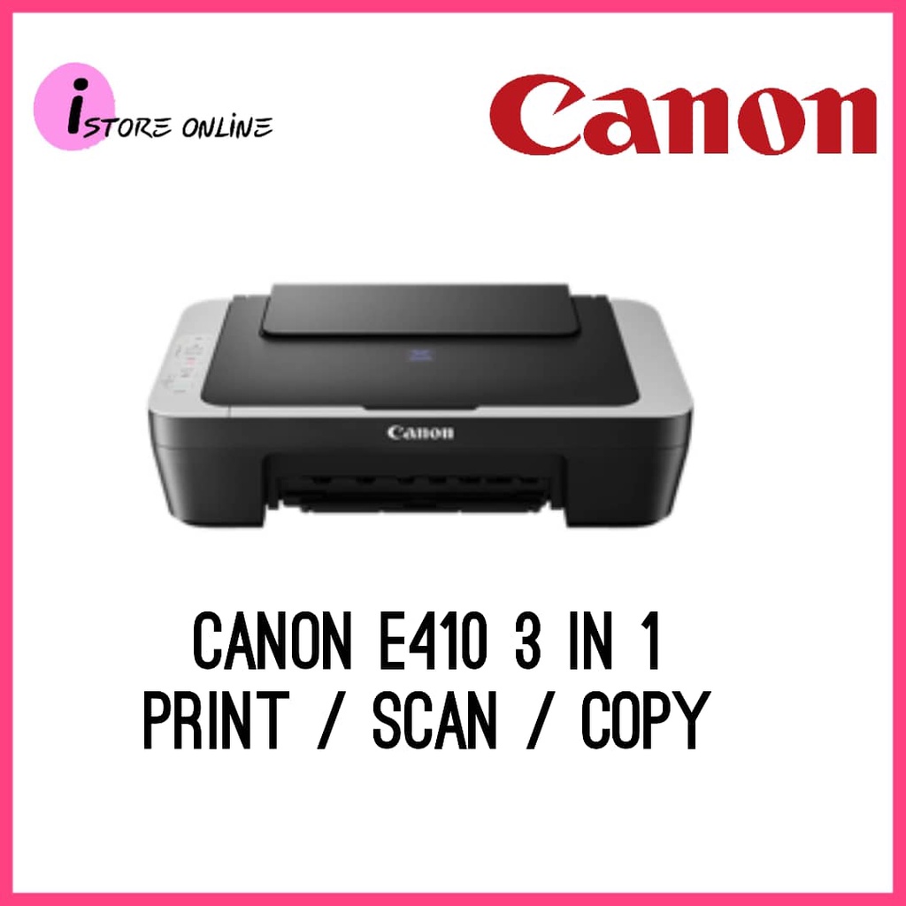 Canon PIXMA E410 All In One Color Inkjet Printer | Shopee Malaysia
