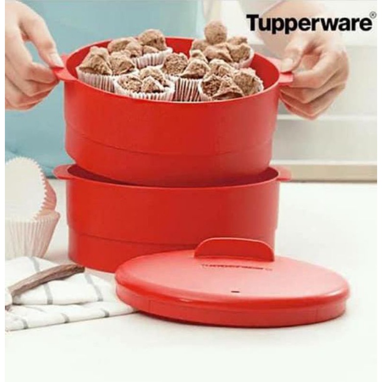 💥kukusan modern TUPPERWARE 💥 STEAM IT TUPPERWARE | Shopee Malaysia