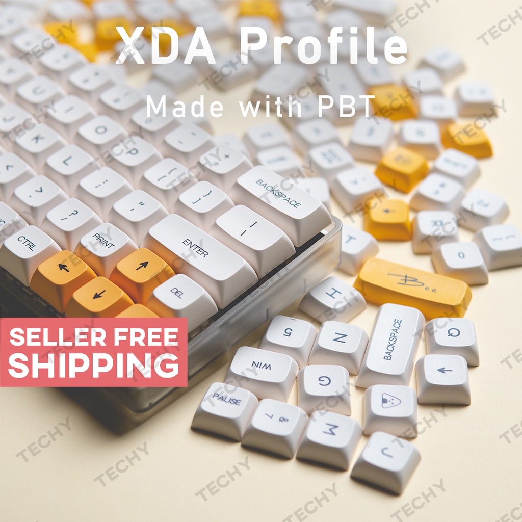 [Clearance] Honey Milk Keycaps XDA Profile PBT Keycap for Mechanical ...