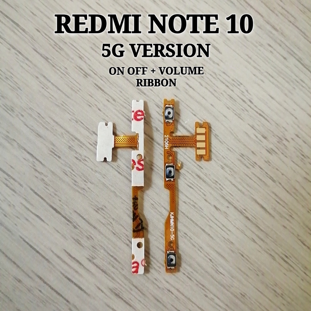 FOR REDMI NOTE 10 5G VERSION ON OFF+VOLUME RIBBON | Shopee Malaysia