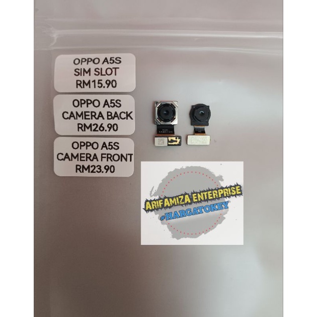 📱SPAREPARTS📱OPPO A5S CAMERA BACK 💯ORIGINAL/MURAH & KUALITI ORI | Shopee ...