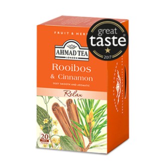 Ahmad Tea Rooibos & Cinnamon Herbal Infusion(20 teabags) | Shopee Malaysia