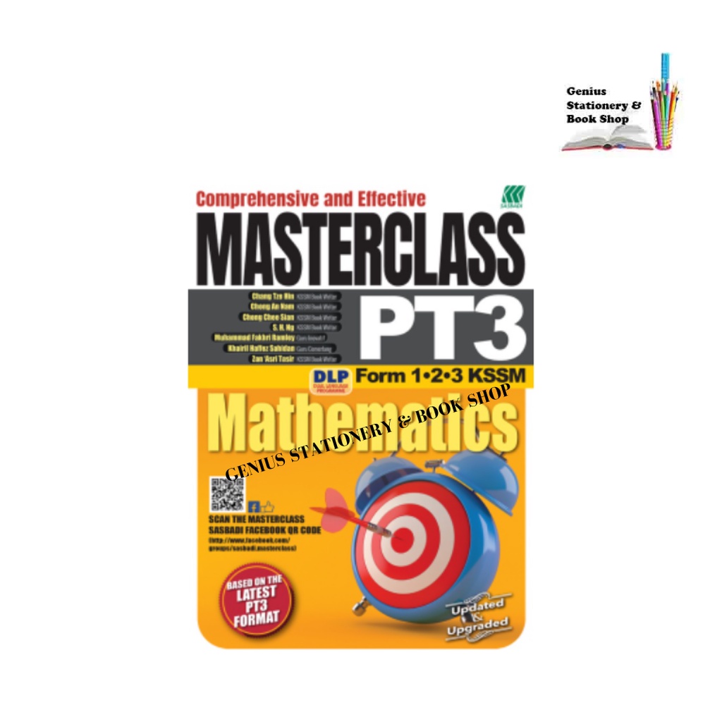 Buku Rujukan: MASTERCLASS PT3 MATHEMATICS TINGKATAN 1,2,3 | Shopee Malaysia