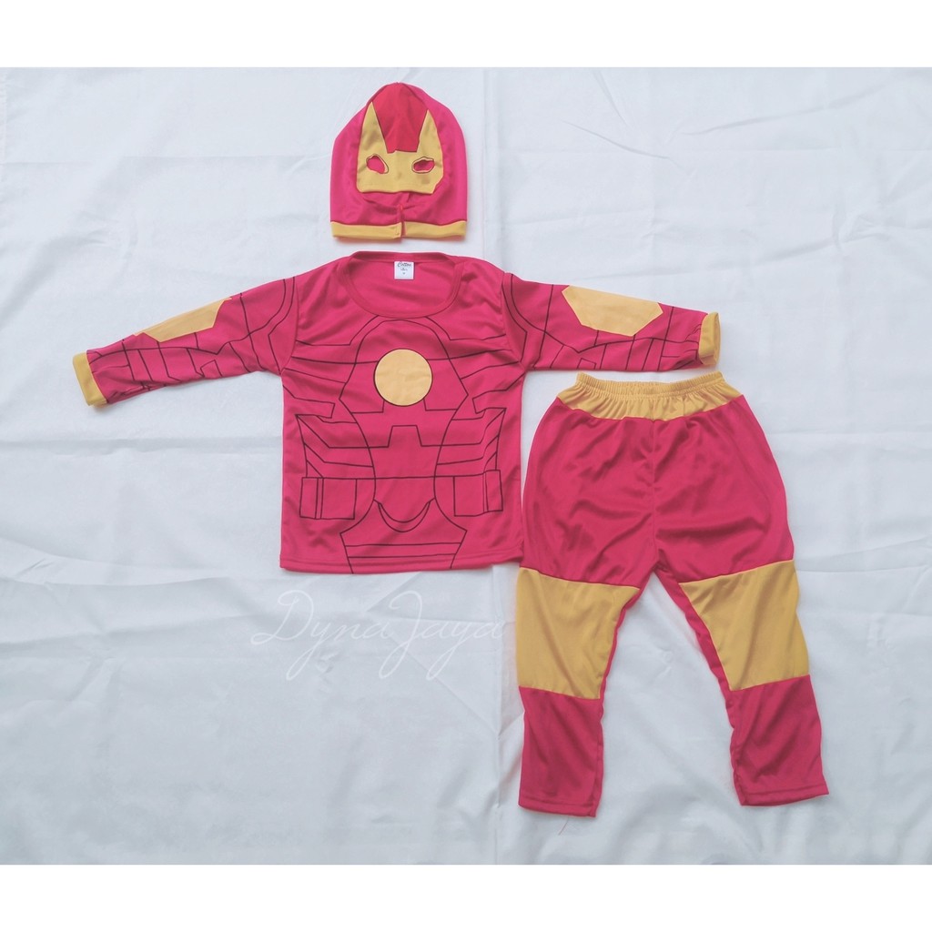 🔥READY STOCK🔥Boy Suits IRON MAN Costume Clothes //Children's Sleepwear ...