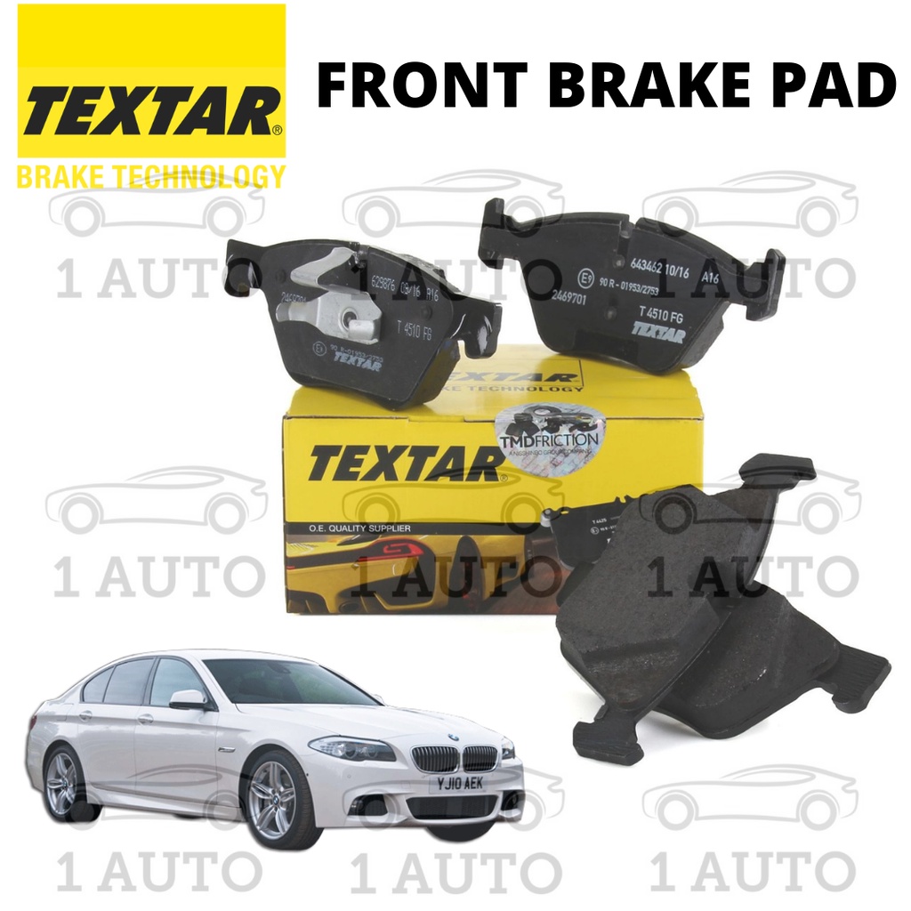 TEXTAR GERMANY FRONT BRAKE PAD BMW F10 520i 520d 523i | Shopee Malaysia